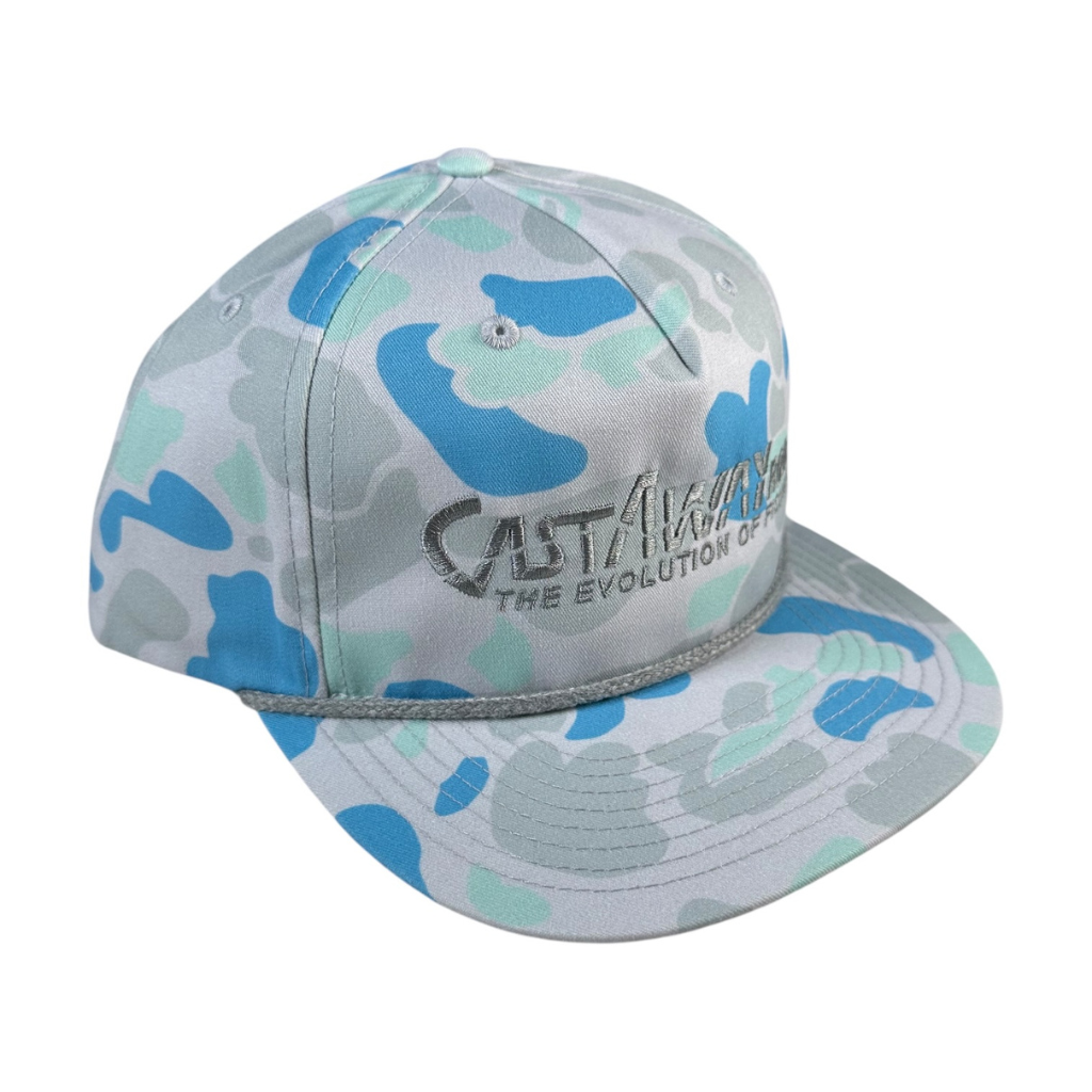 CastAway Rope Hat - Saltwater Duck Camo – CastawayRods